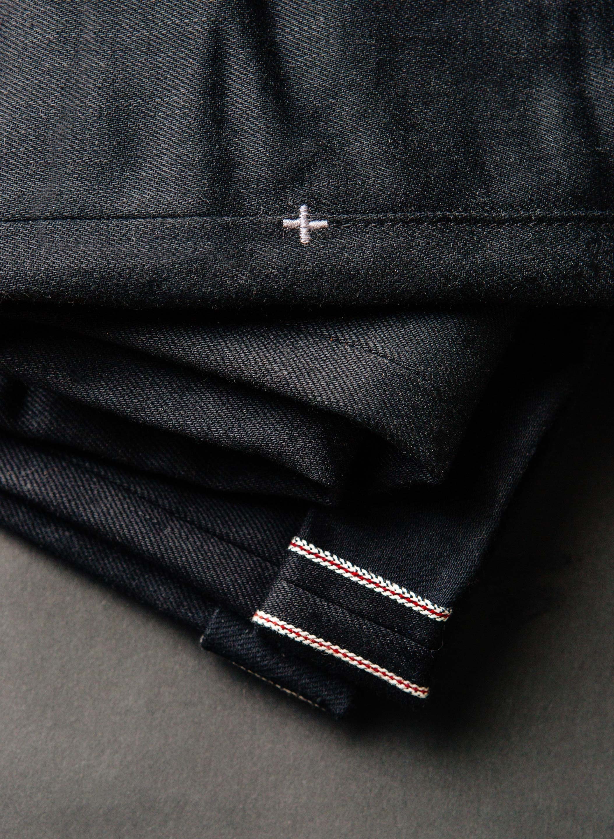 13oz Kuroki Mills Black Selvage – imogene + willie