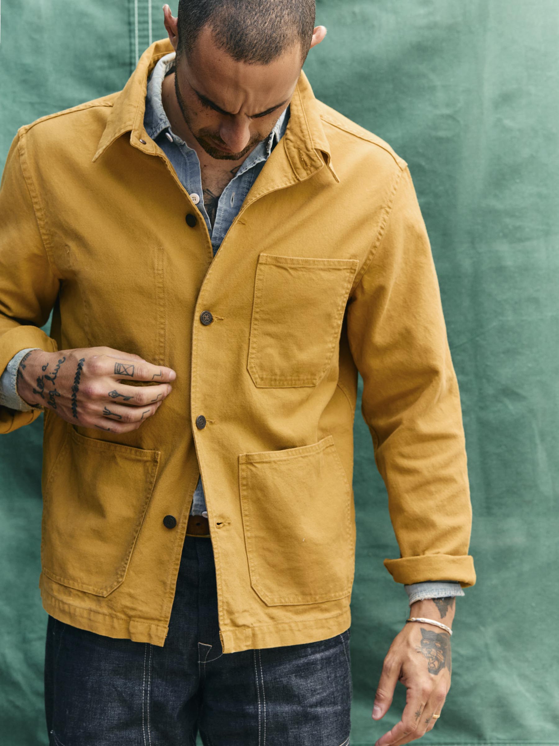 jack jacket in amber – imogene + willie