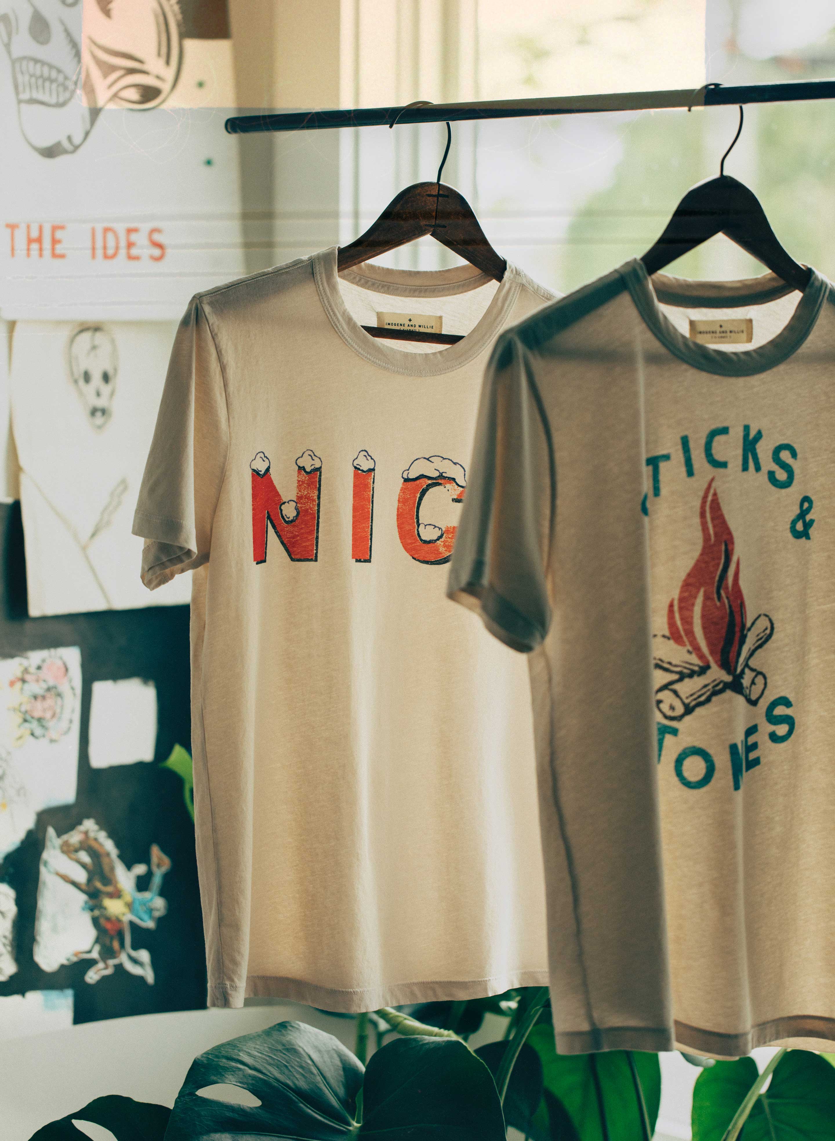 classic lightweight graphics – imogene + willie