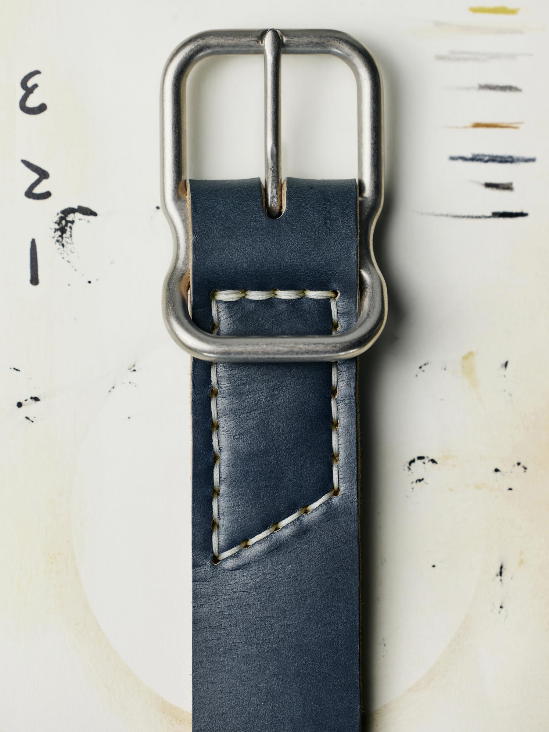 Emil Erwin Signature Belt Blue – imogene + willie