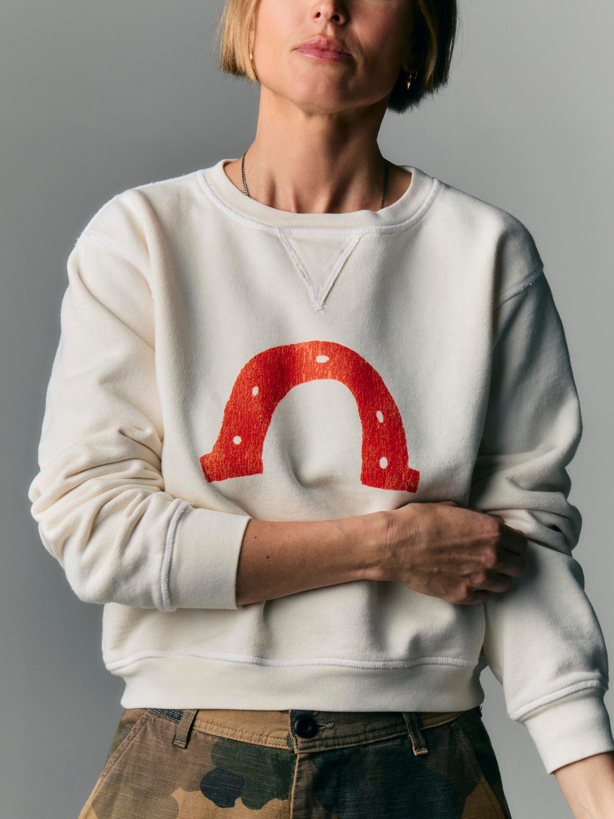 the "horseshoe" penny sweatshirt – imogene + willie
