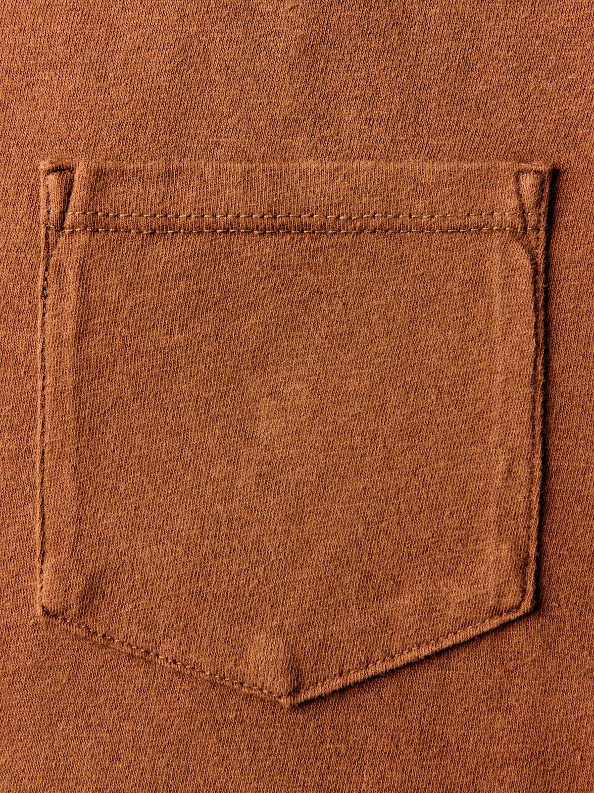 pocket tee in rust – imogene + willie
